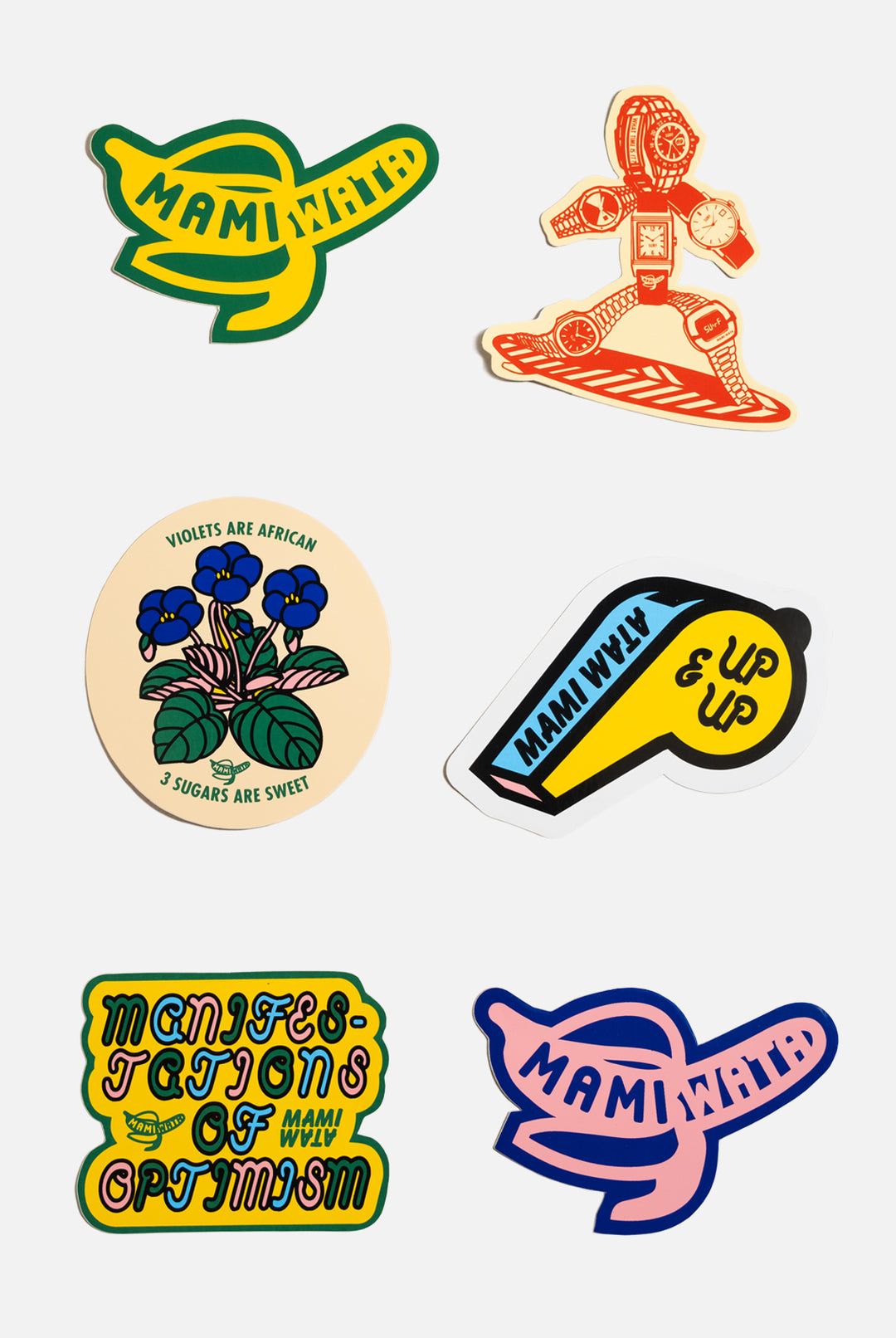 Sticker packs | Mami Wata - African Surf Clothing